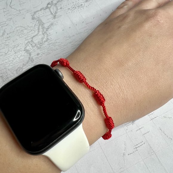 chichigems | Accessories | 7 Knots Red Bracelet Protection Red Rope ...